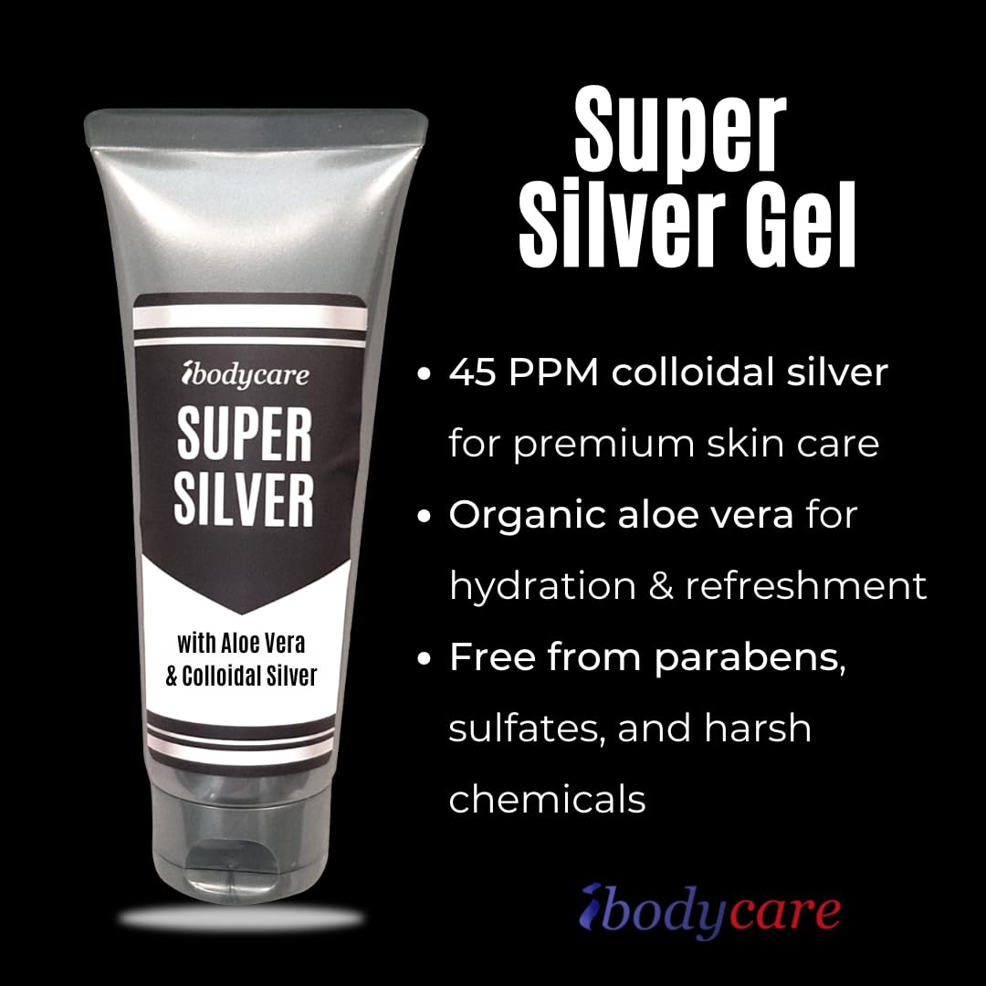 natural antibacterial silver gel