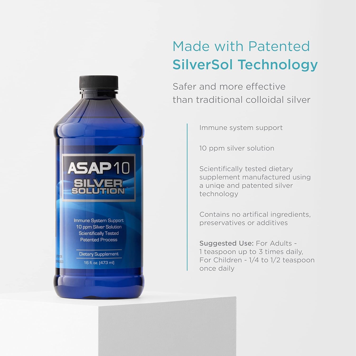 natural antimicrobial silver solution