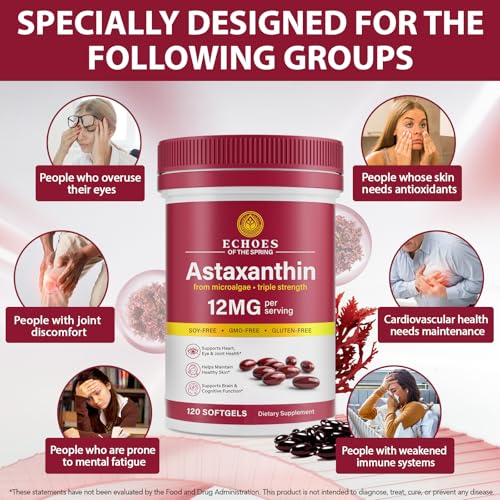 Natural antioxidant Astaxanthin benefits