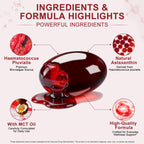 Natural antioxidant Astaxanthin benefits