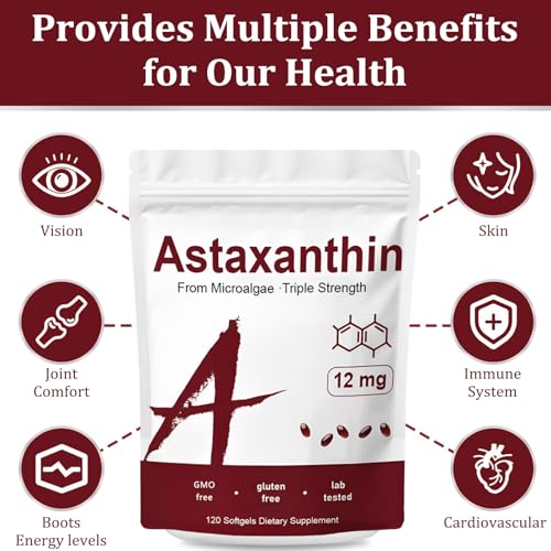 Natural antioxidant Astaxanthin supplement