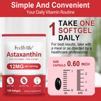 Natural antioxidant Astaxanthin supplement