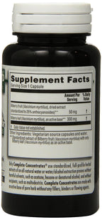 Natural antioxidant Bilberry capsules