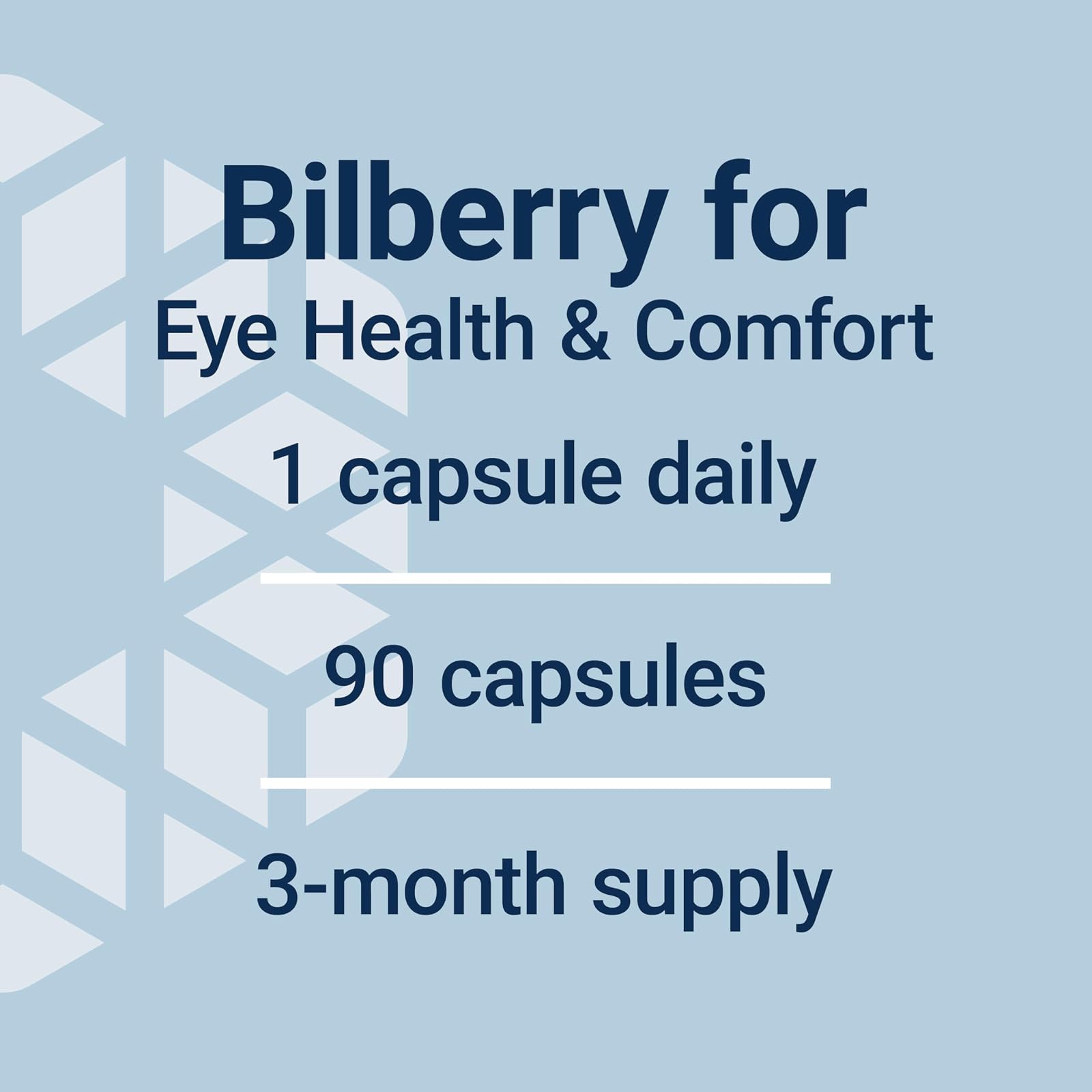 Natural antioxidant bilberry extract
