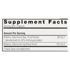 natural antioxidant bilberry supplement