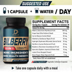 natural antioxidant bilberry supplement