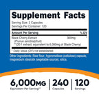 natural antioxidant black cherry supplement