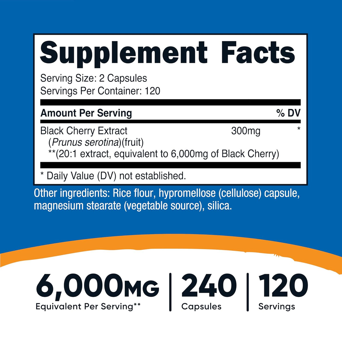 natural antioxidant black cherry supplement