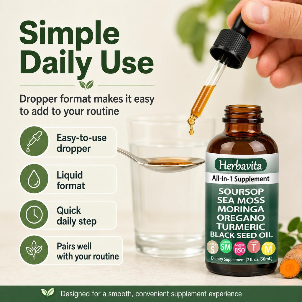 Natural antioxidant blend soursop drops