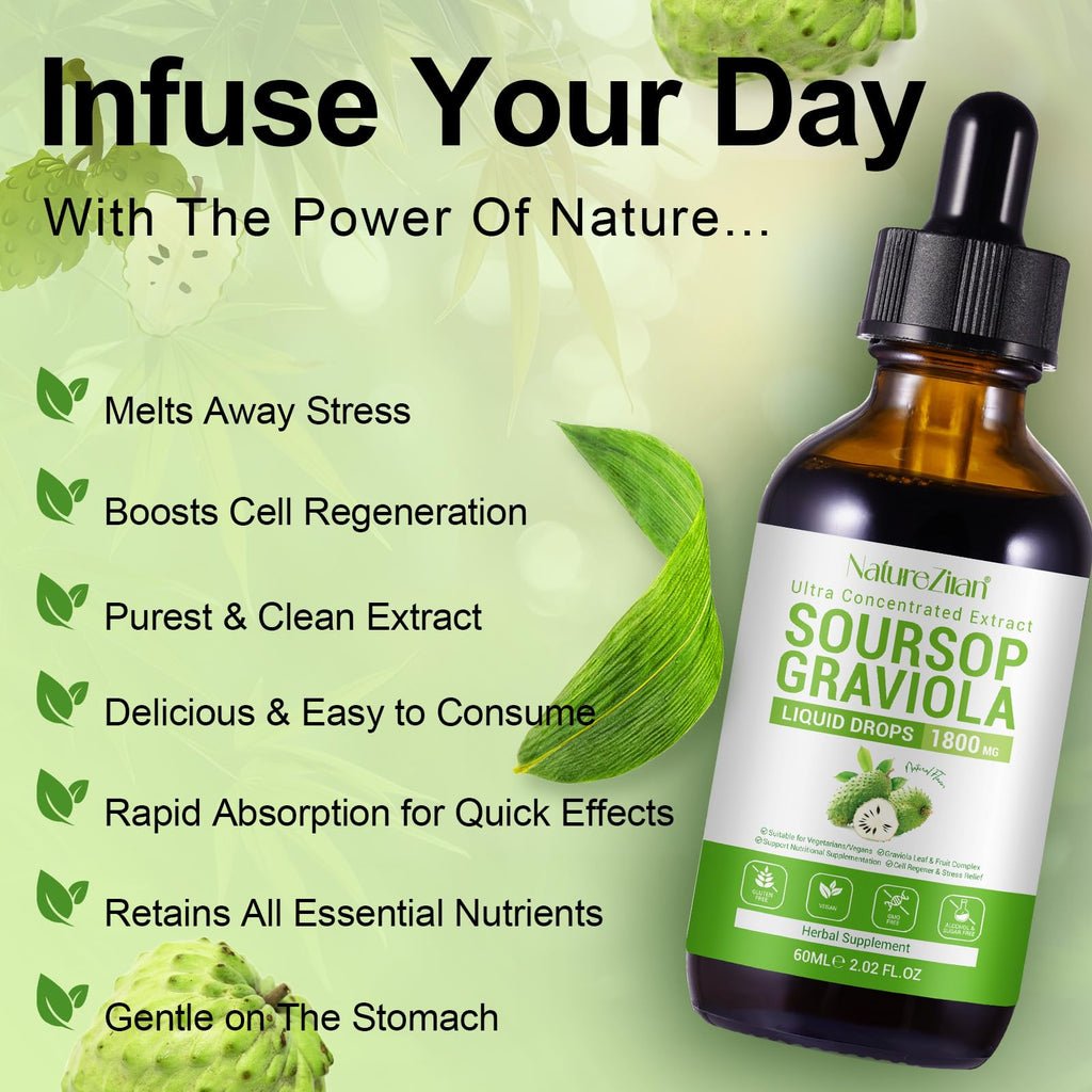 Natural antioxidant blend with Soursop