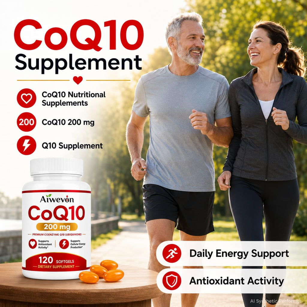 Natural antioxidant CoQ10 benefits