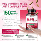 Natural antioxidant CoQ10 formula