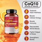 Natural antioxidant CoQ10 gummies