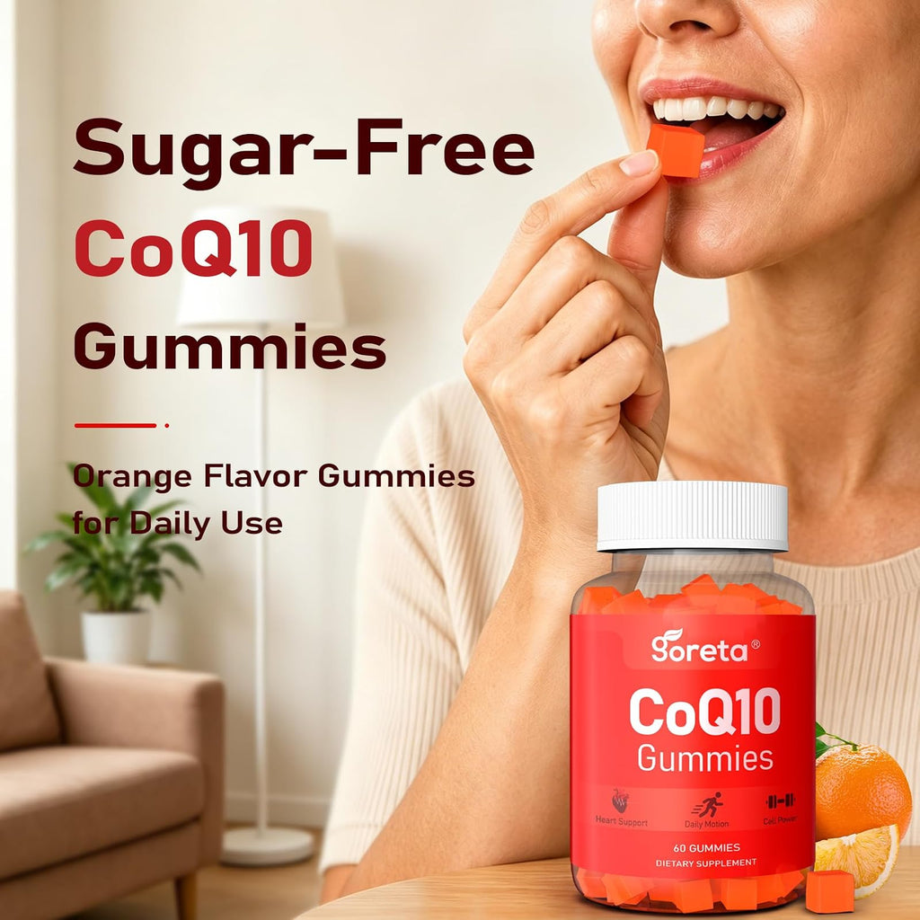 natural antioxidant CoQ10 gummies
