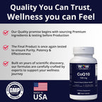 Natural antioxidant CoQ10 with Hawthorn
