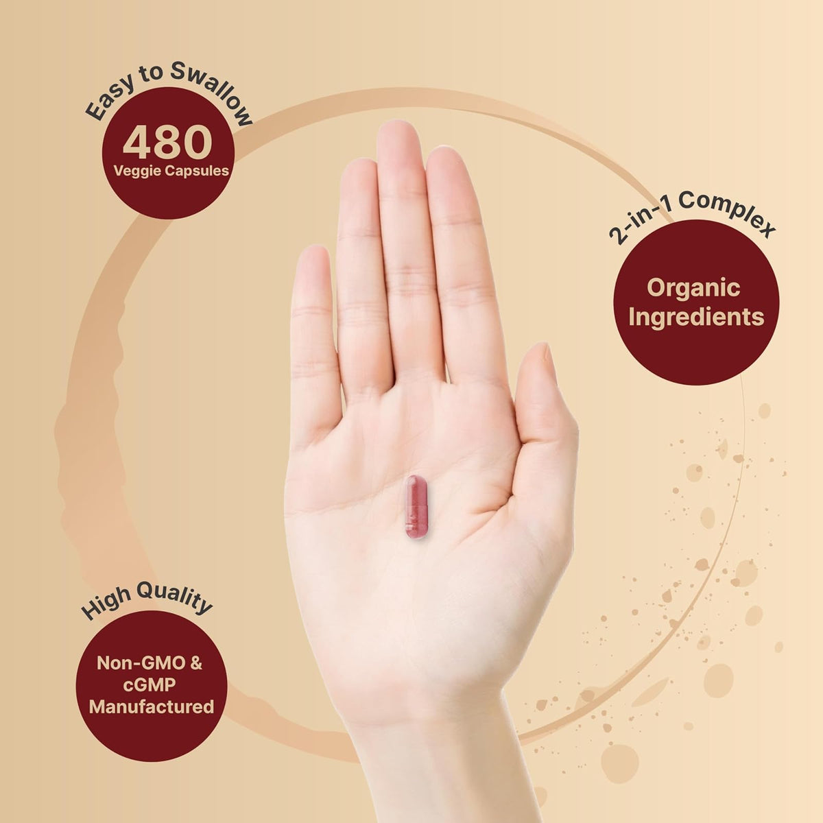 natural antioxidant cranberry capsules