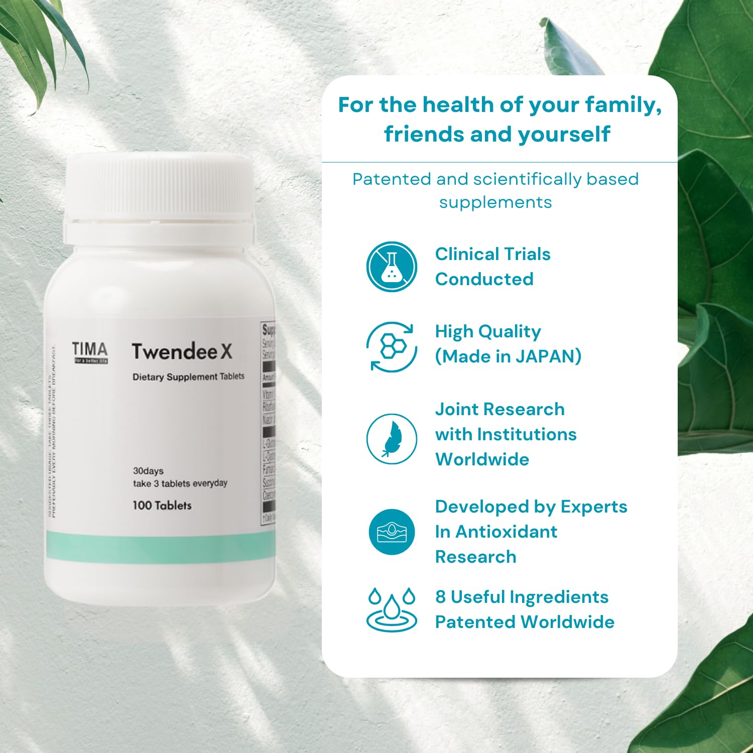 natural antioxidant formula for overall health