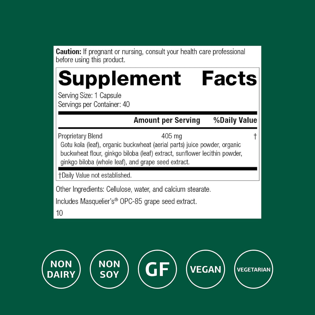 natural antioxidant ginkgo synergy