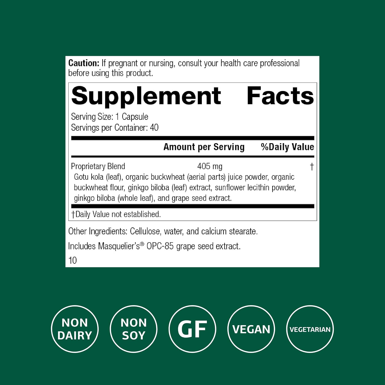 natural antioxidant ginkgo synergy