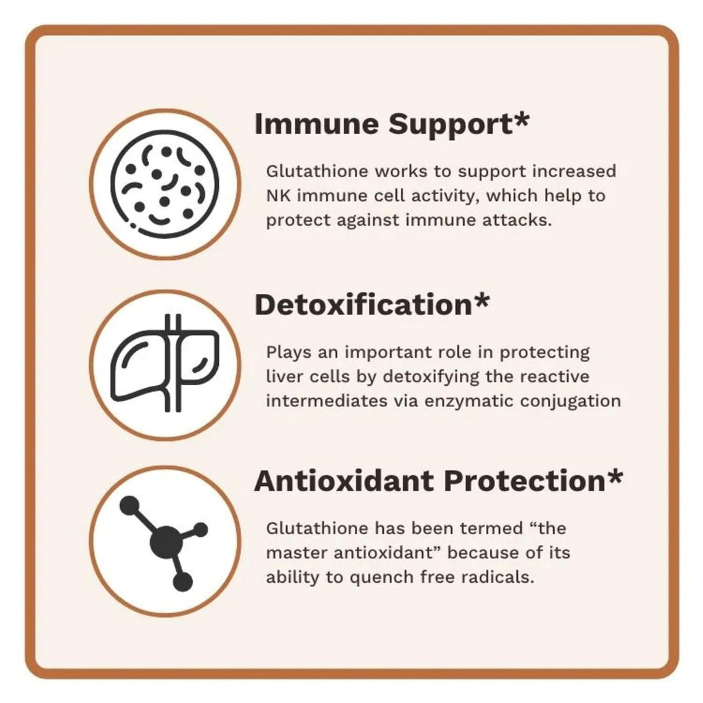 Natural antioxidant Glutathione supplement