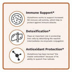 Natural antioxidant Glutathione supplement