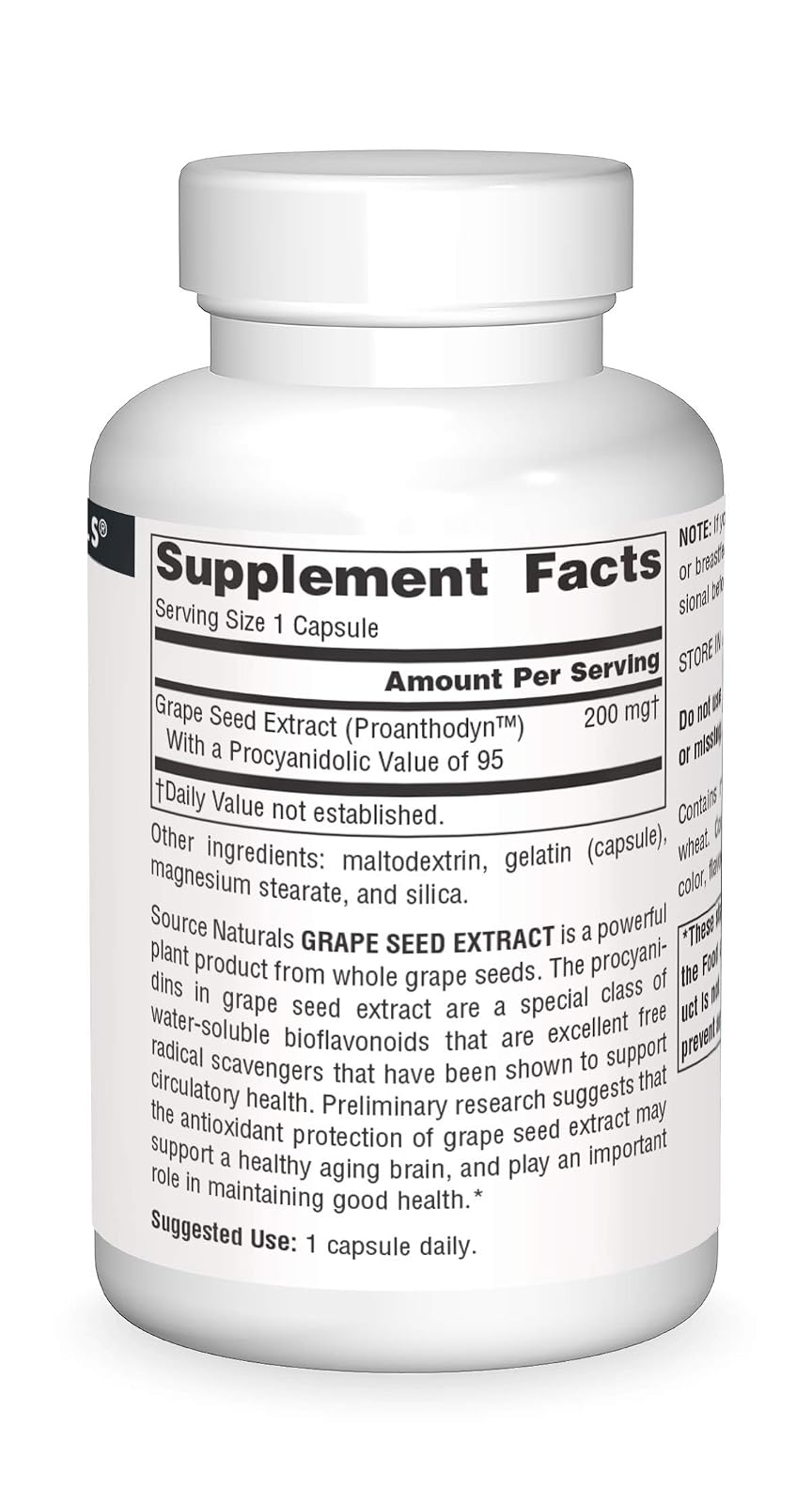 natural antioxidant grape seed extract