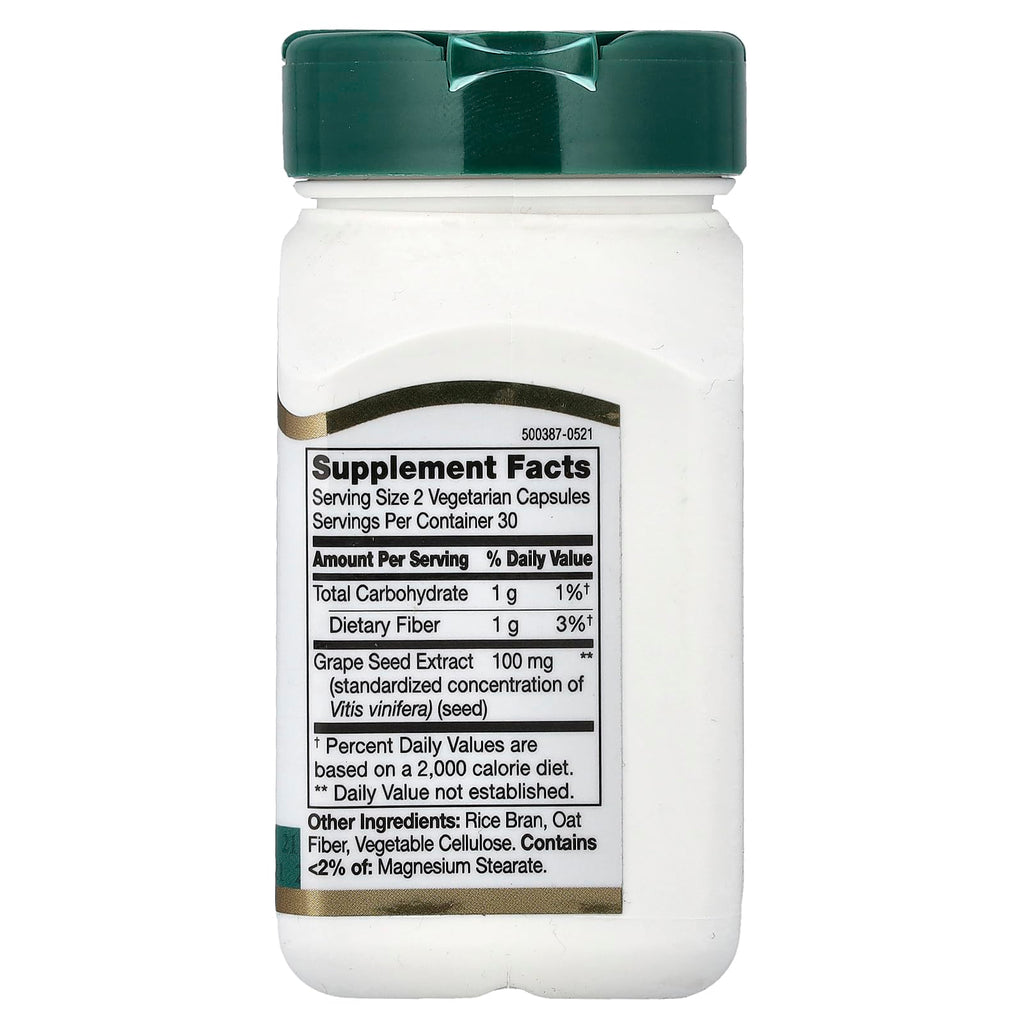 natural antioxidant grape seed supplement