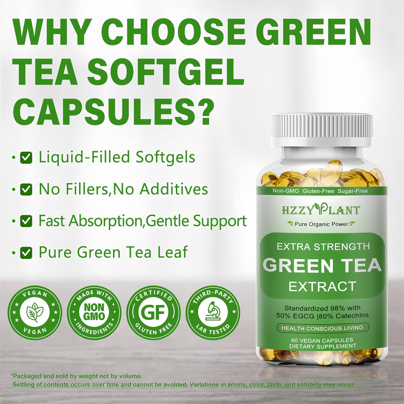 natural antioxidant green tea extract