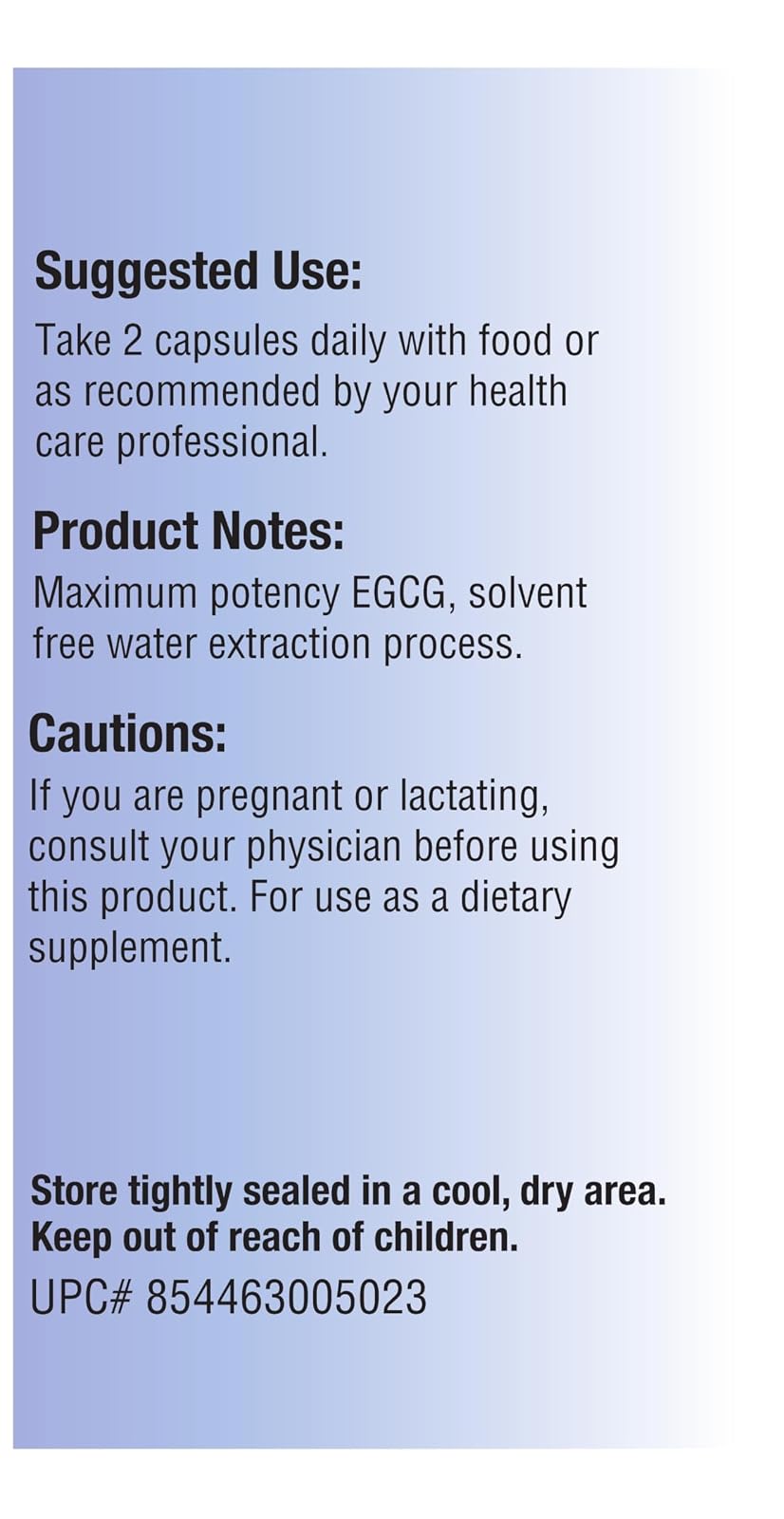 natural antioxidant green tea extract