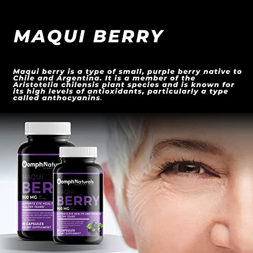 Natural antioxidant Maqui Berry capsules