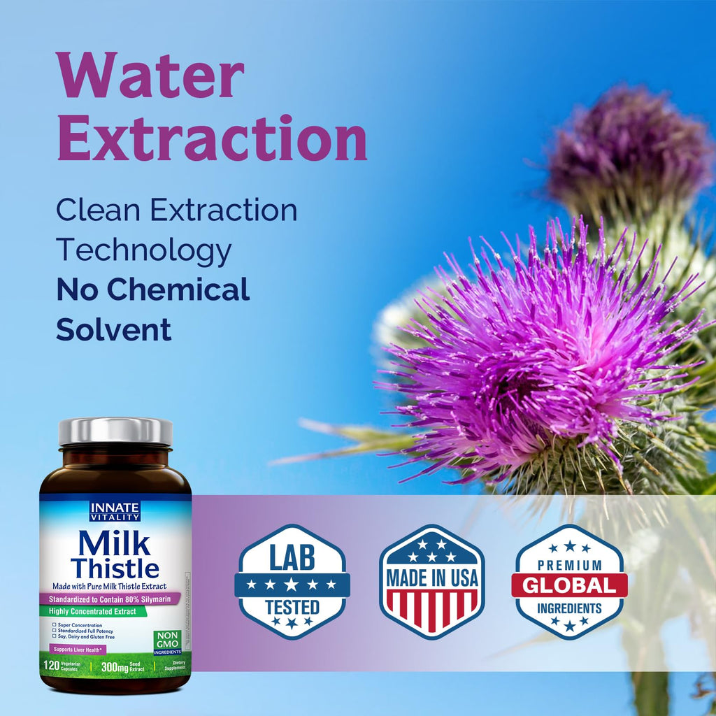 Natural antioxidant Milk Thistle extract