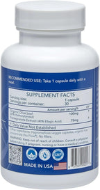 Natural antioxidant olive leaf capsules