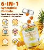 Natural antioxidant Quercetin Gummies for health