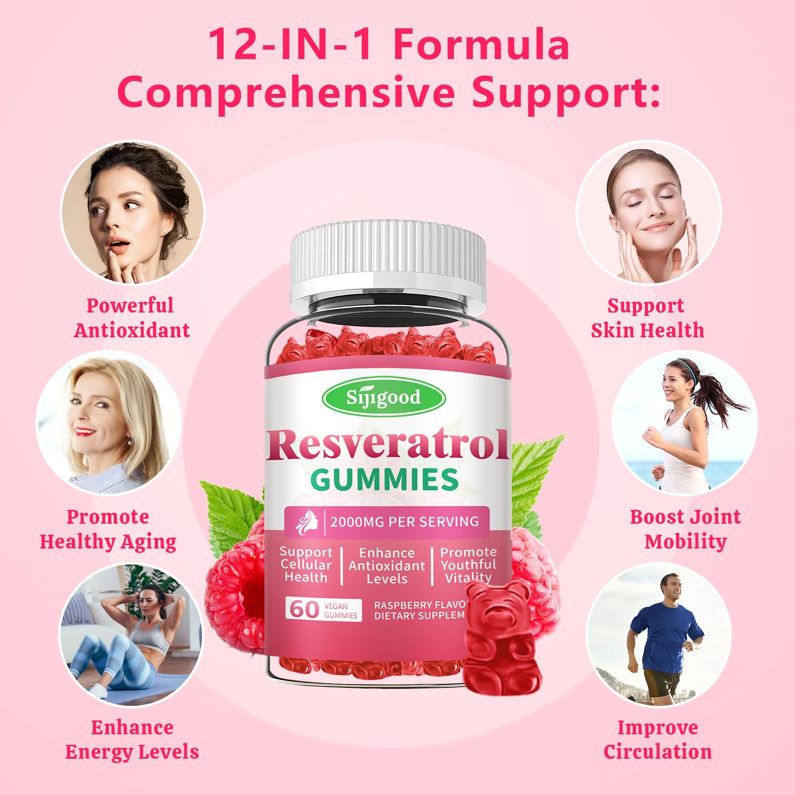 natural antioxidant resveratrol gummies