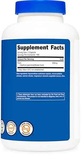 natural antioxidant Rutin capsules