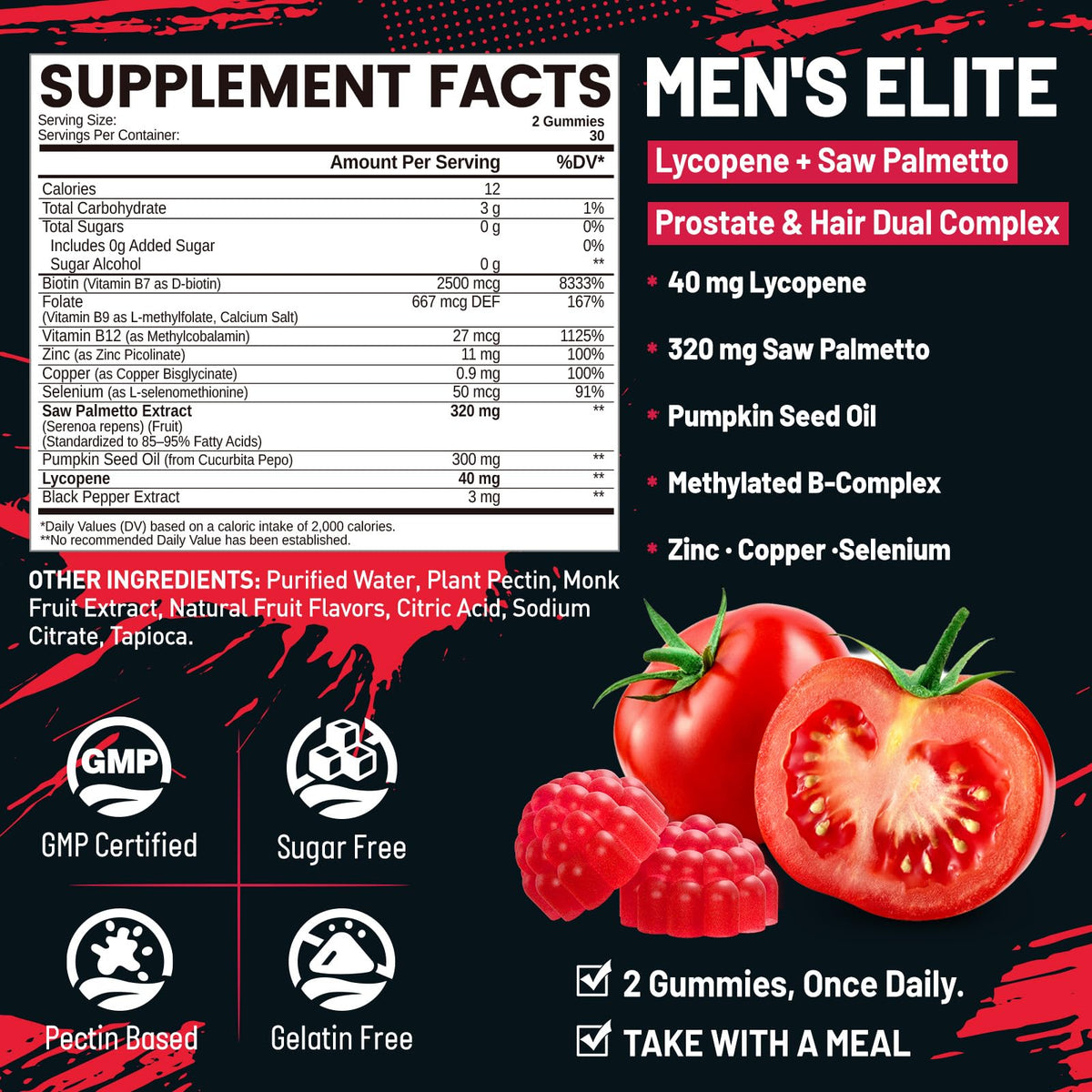 Natural antioxidant supplement capsules
