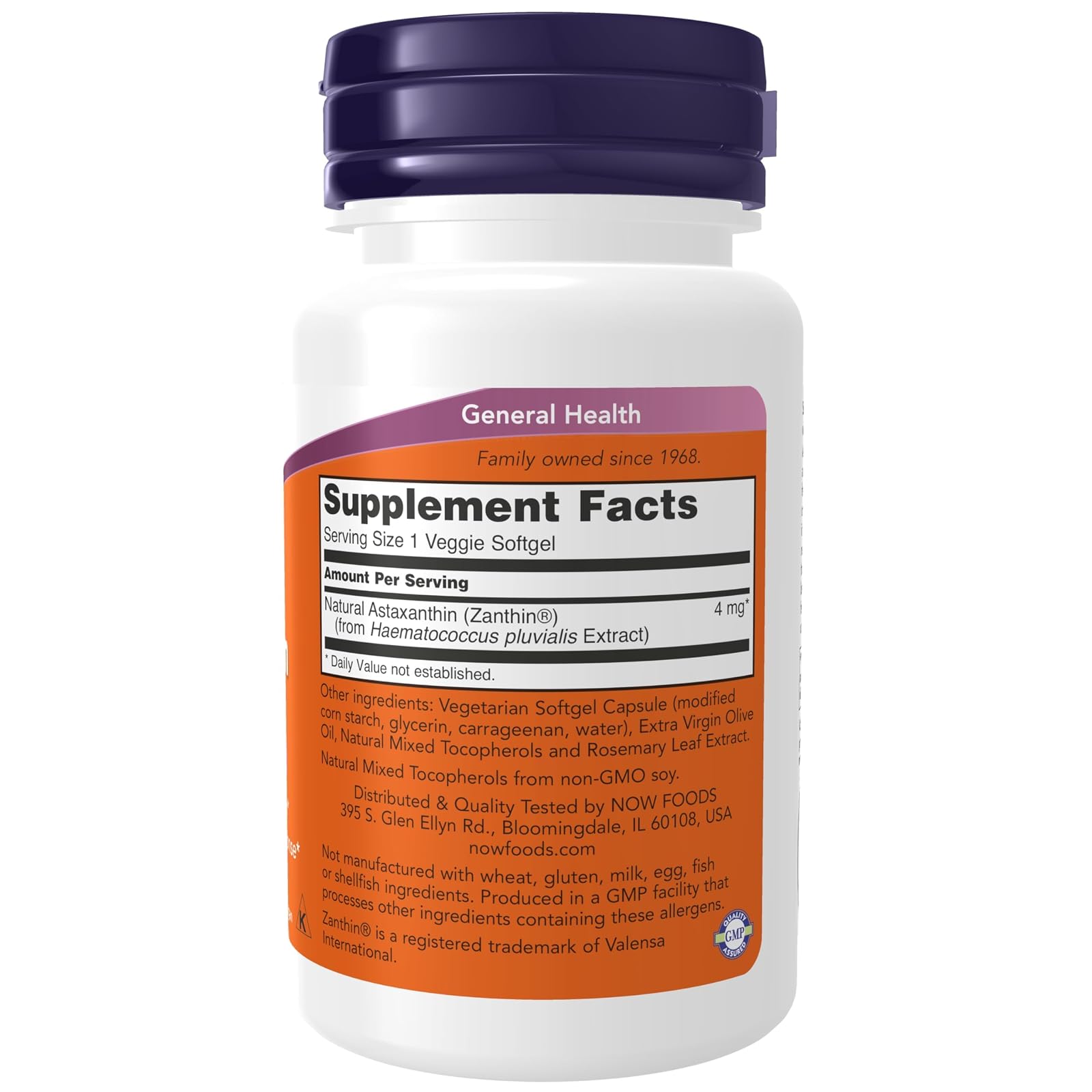 Natural antioxidant supplement for health