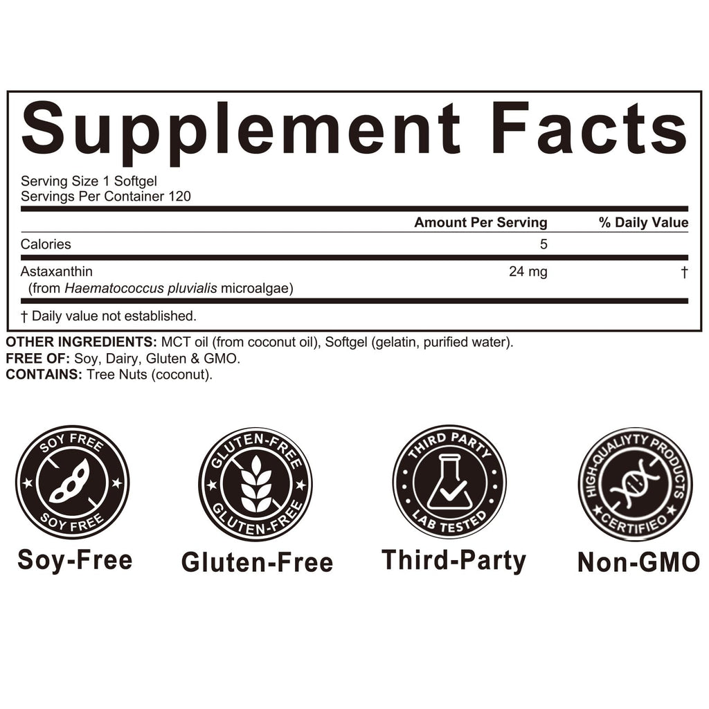 Natural antioxidant supplement for vitality