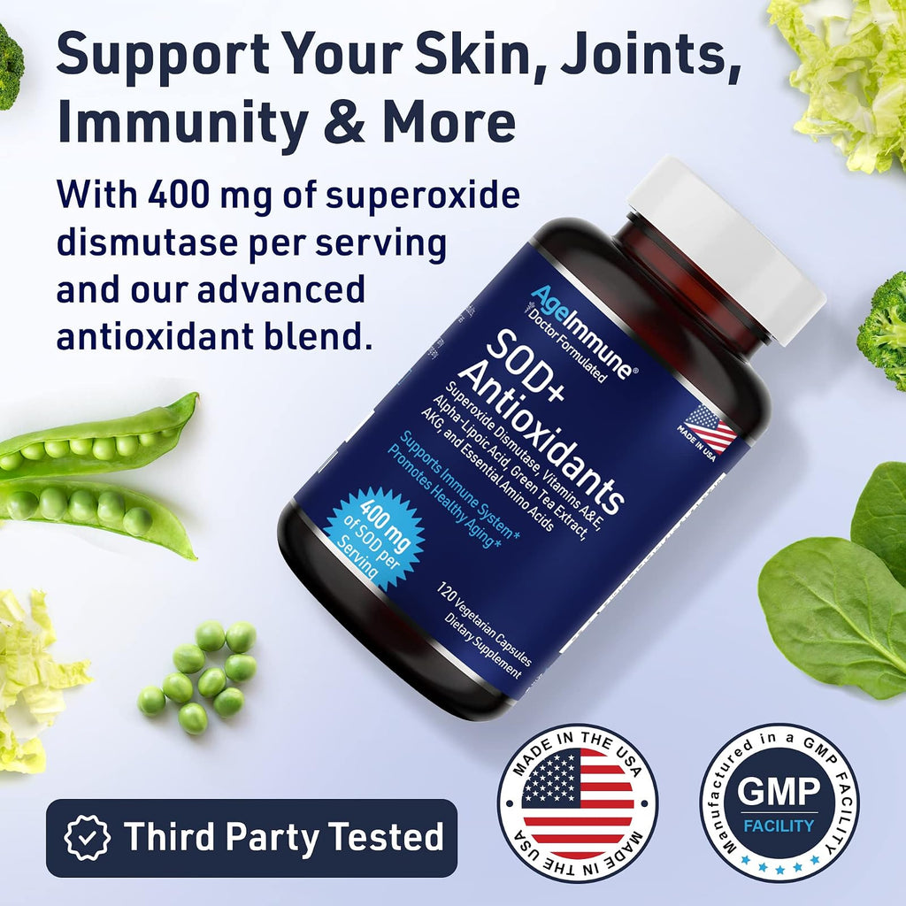 Natural antioxidant supplement for wellness