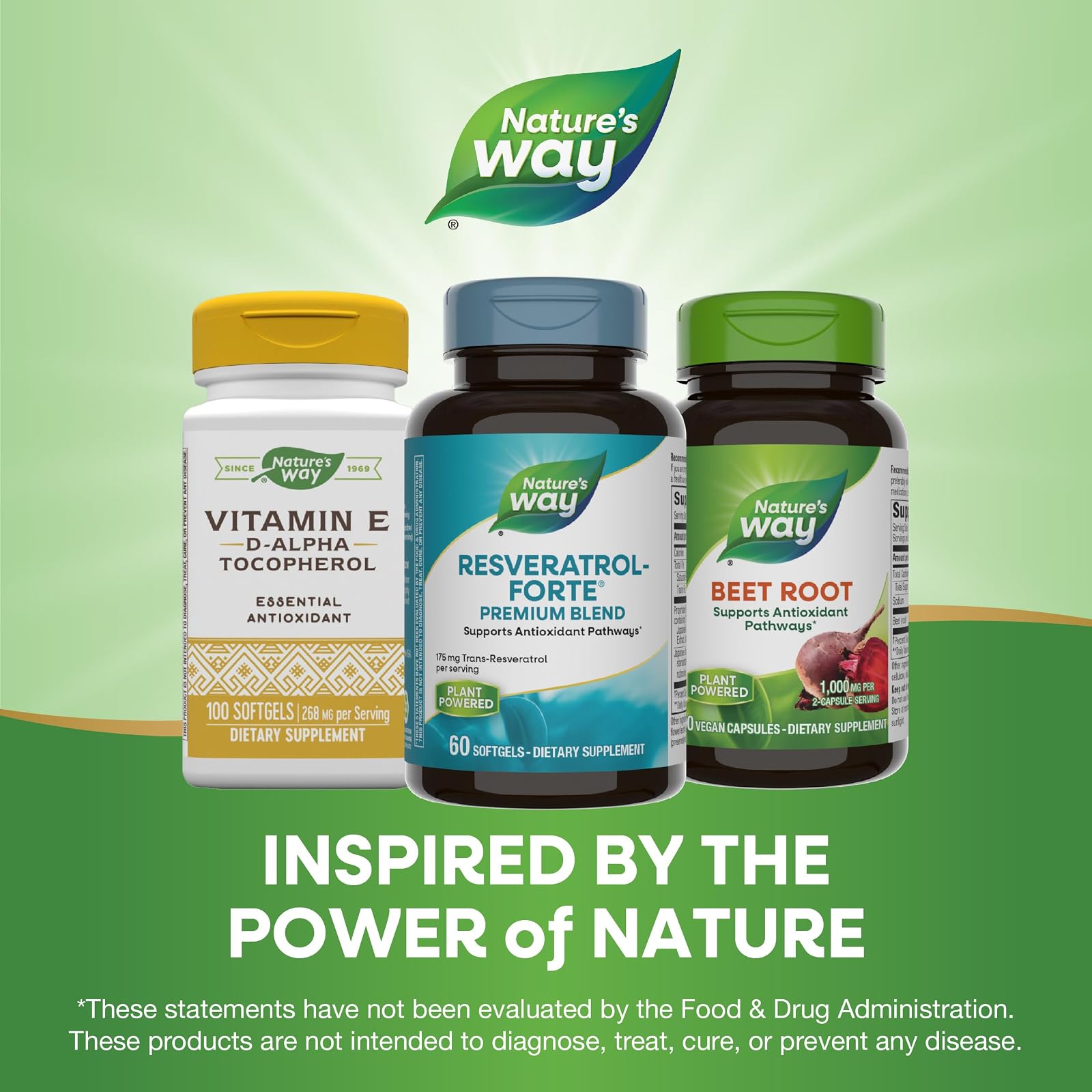 natural antioxidant supplement softgels