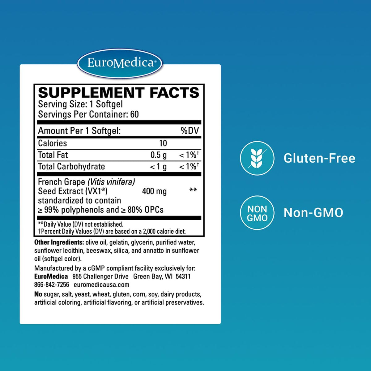 natural antioxidant support capsules