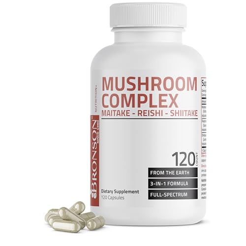 natural antioxidant support mushrooms