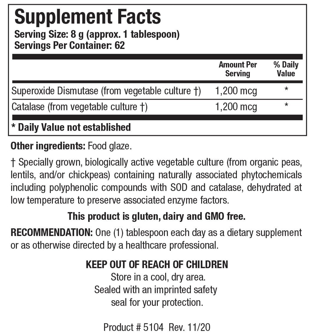 natural antioxidant support supplement