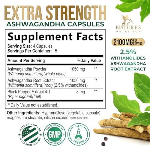natural antioxidant support with ashwagandha