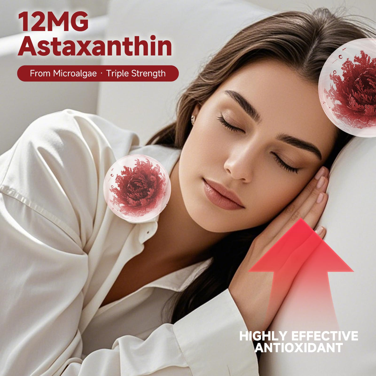 Natural antioxidant support with Astaxanthin