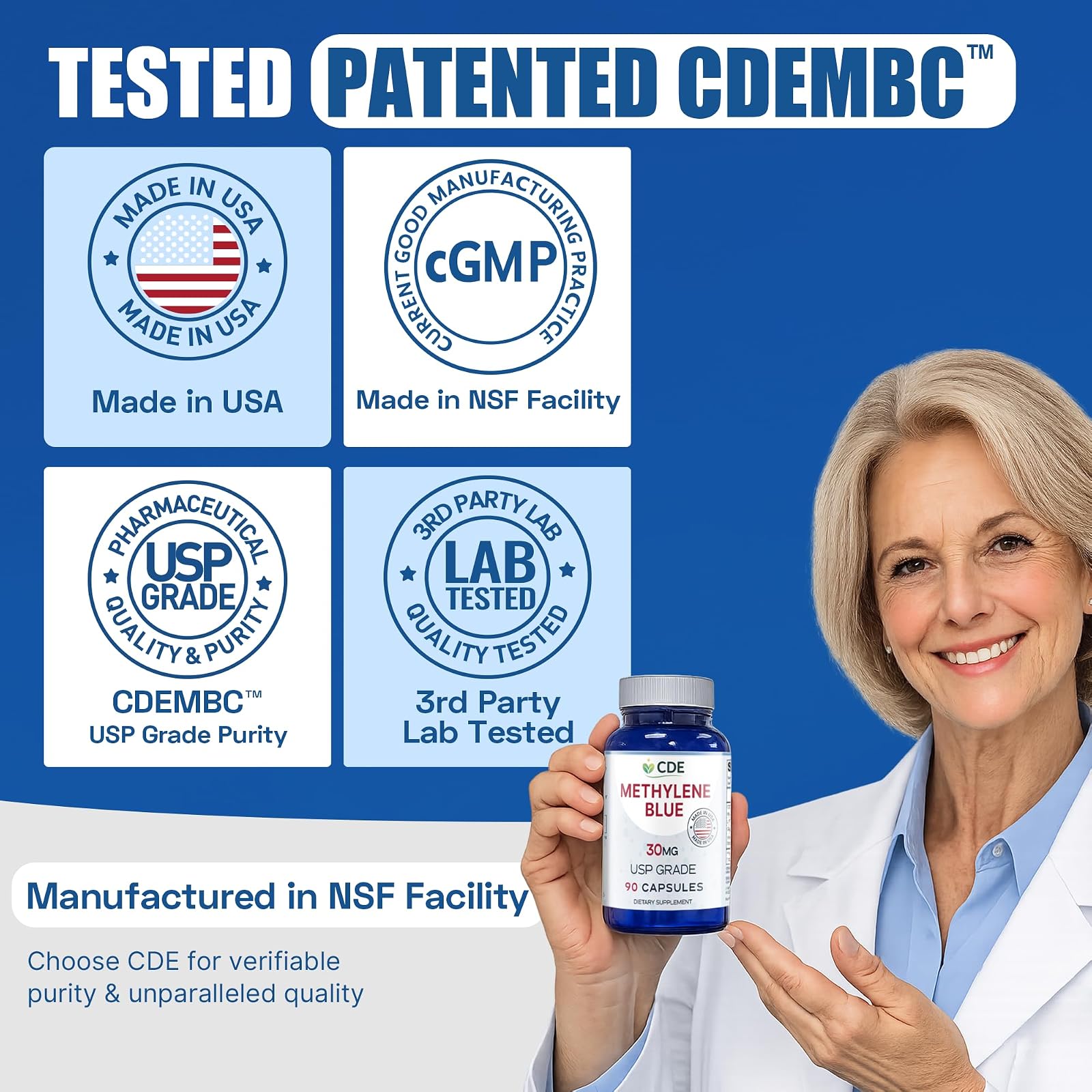 Natural antioxidant support with CDE