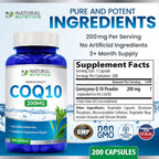 Natural antioxidant support with CoQ10