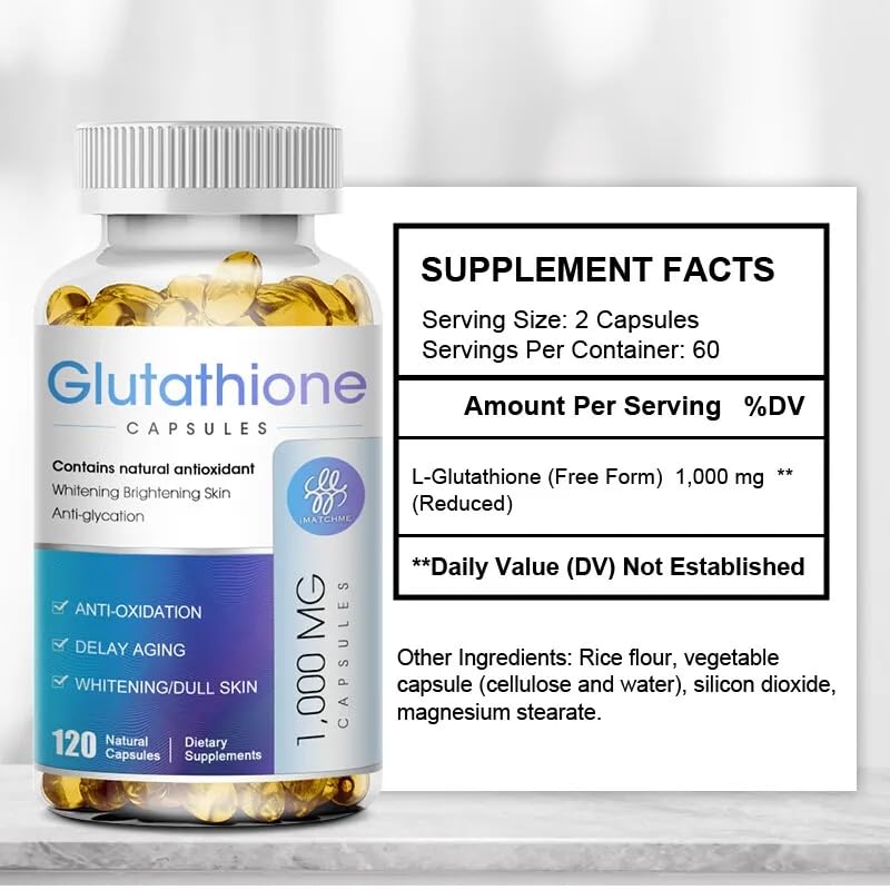 Natural antioxidant support with glutathione