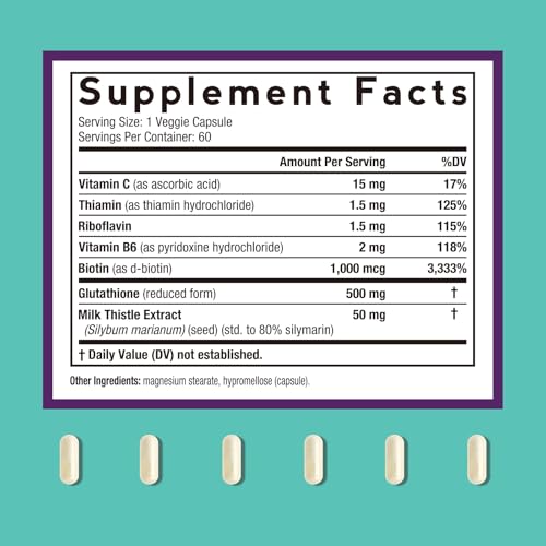 natural antioxidant support with glutathione