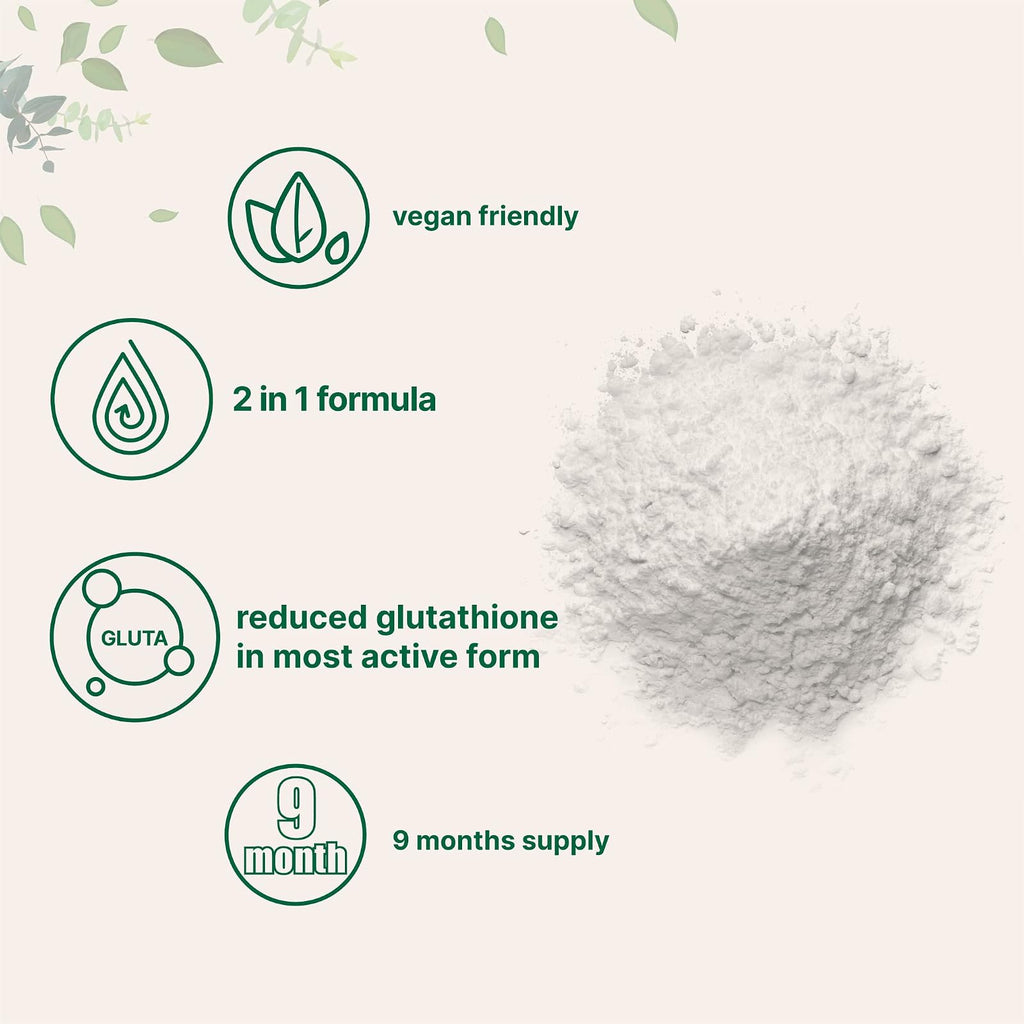 Natural antioxidant support with glutathione